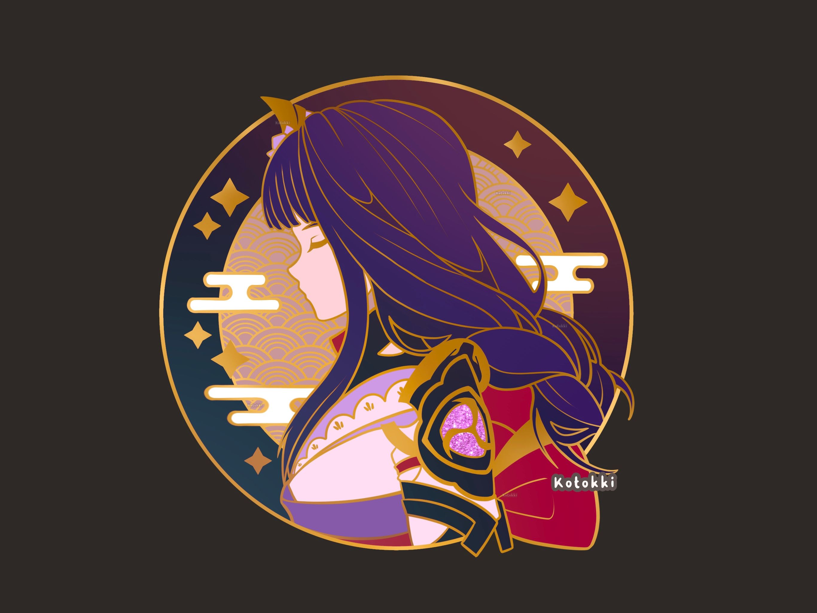 Raiden Shogun Fanart Genshin Impact | HoYoLAB