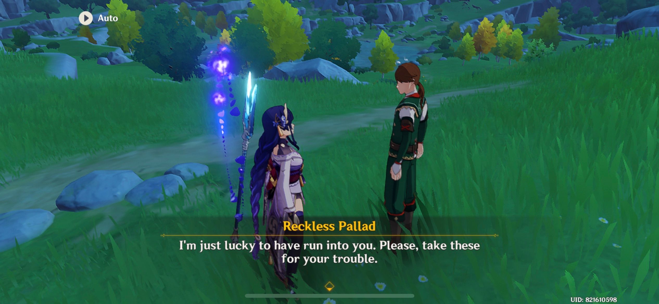 Helping Reckless Pallad Genshin Impact | HoYoLAB