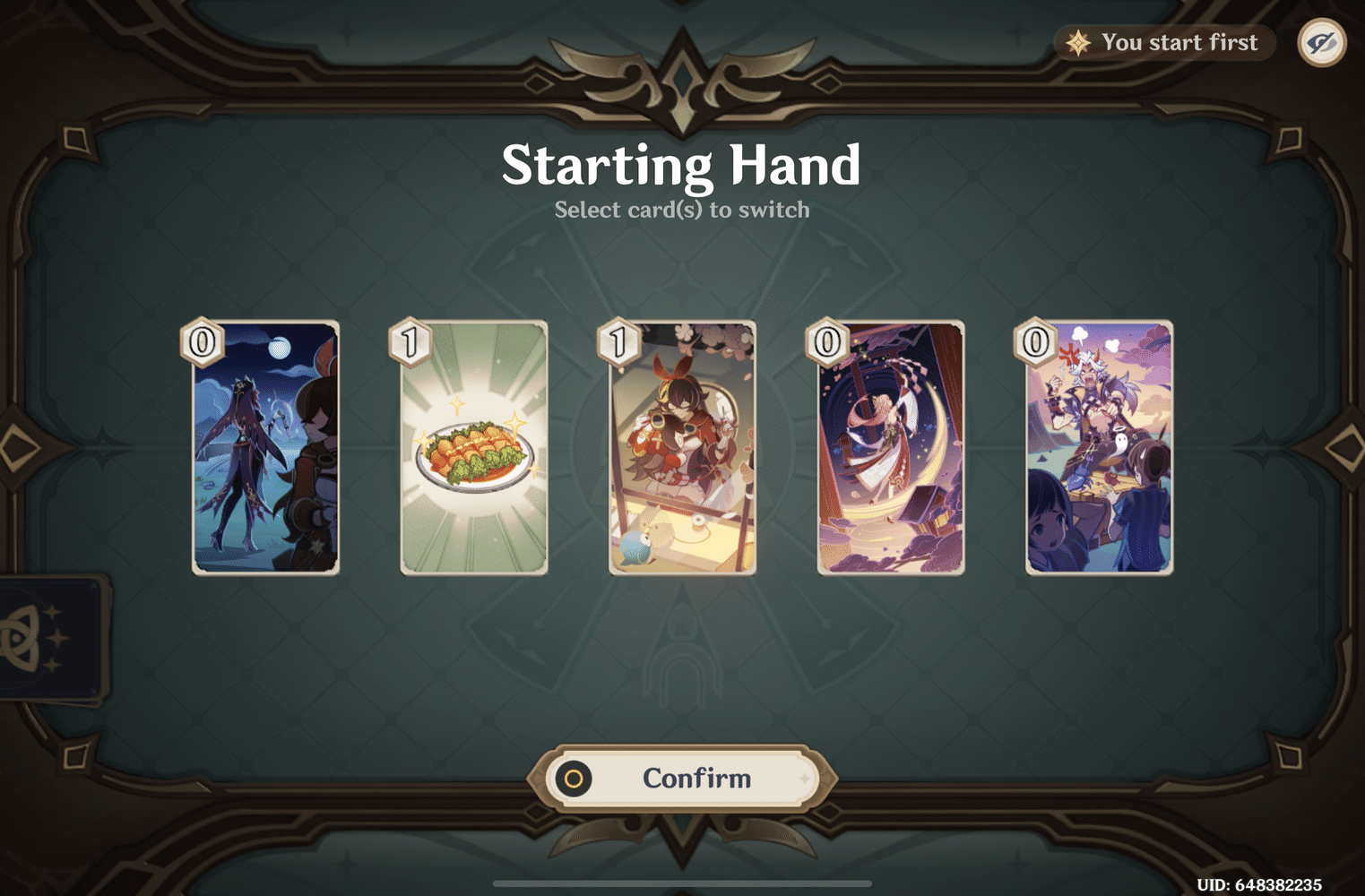 Genius Invokation TCG Tavern Guest Challenge Tips; Kimiya Genshin ...