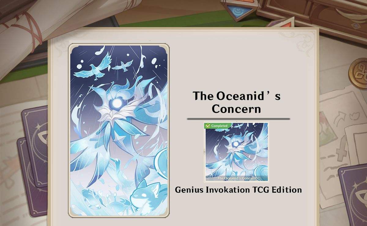 "The Oceanid's Concern" - Suggestions and Recommendations Genshin ...