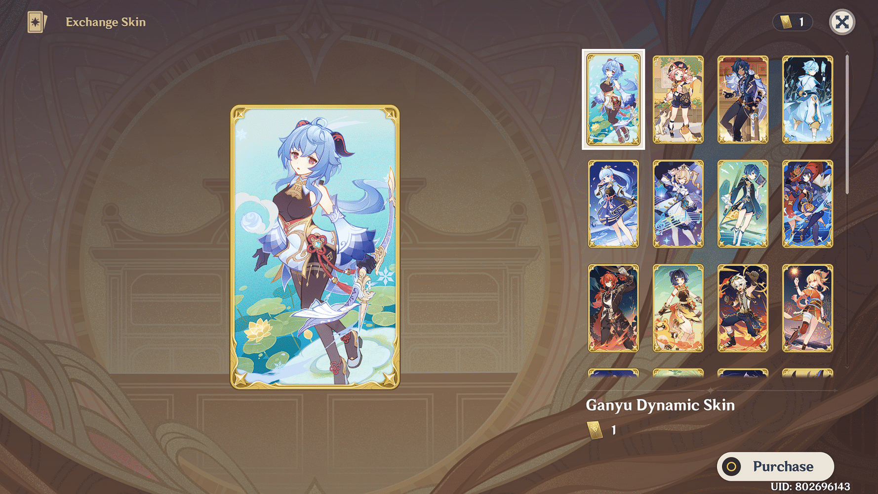 TCG Ganyu Card: "Deadly on the game, Deadly on the Card" Genshin Impact ...