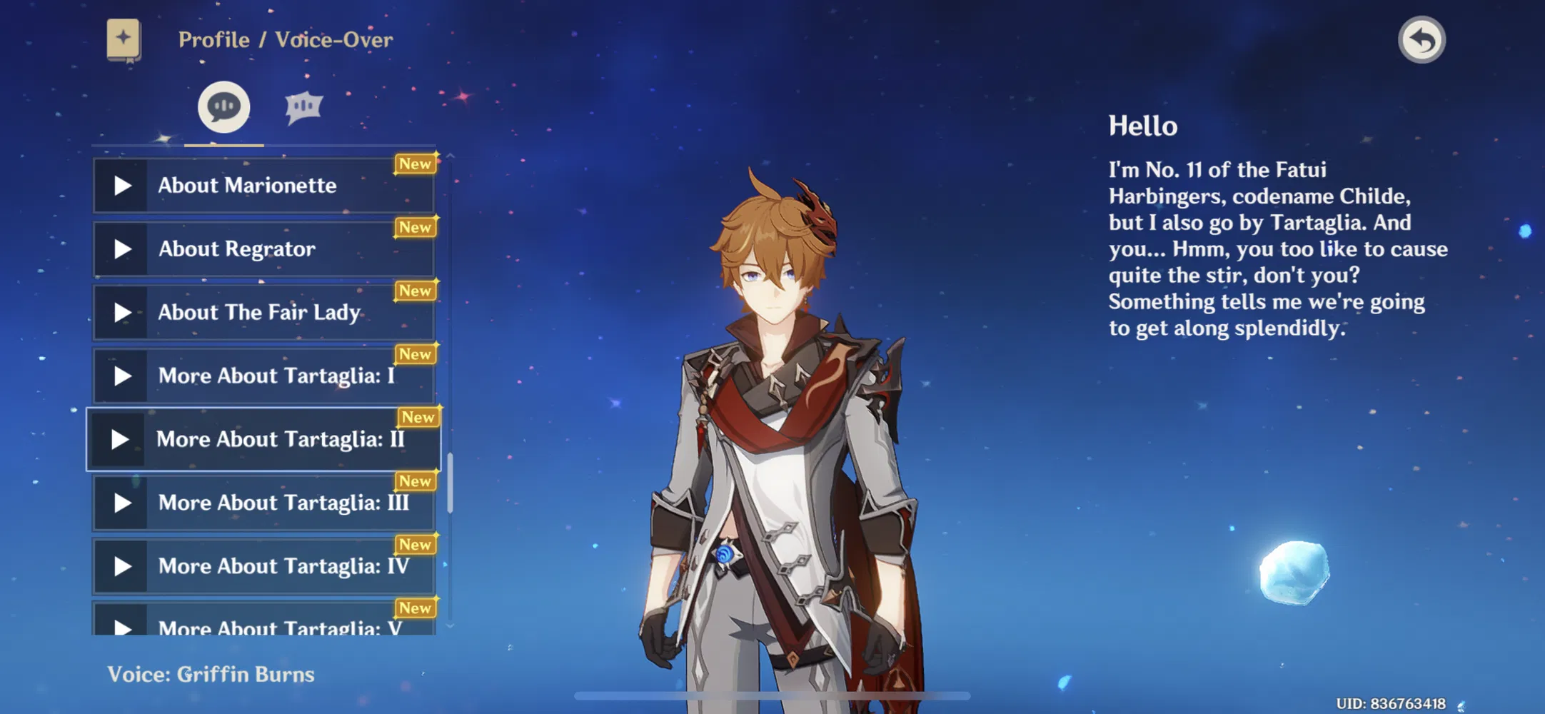 [Spoiler~] Erased memory of the Balladeer from Childe Genshin Impact ...