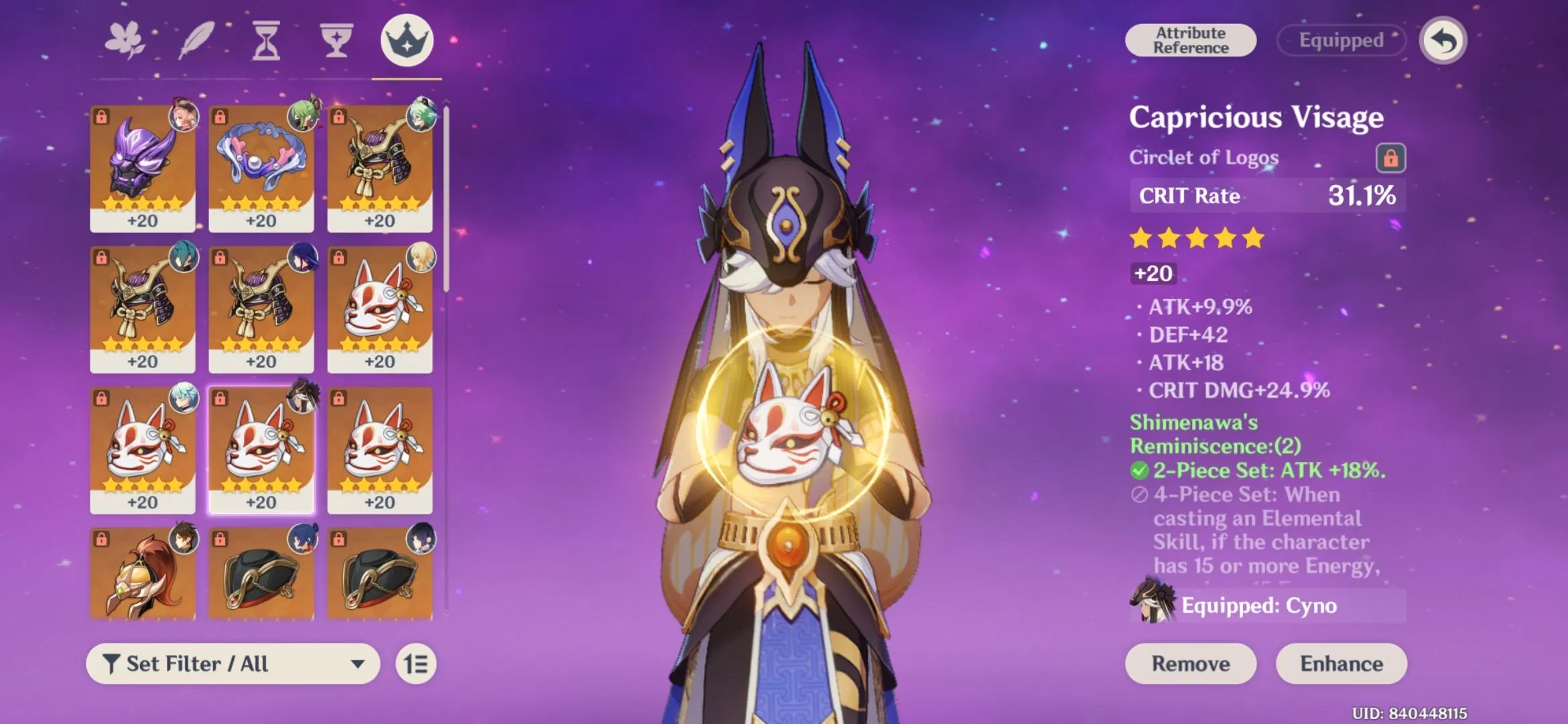 EM build on Cyno is old school bro 🗿 Genshin Impact | HoYoLAB