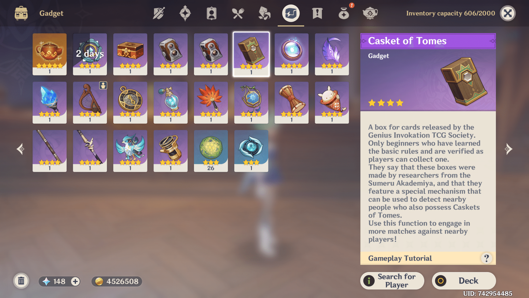 Casket of Tomes, gadjet, how to use it fast? Genshin Impact | HoYoLAB