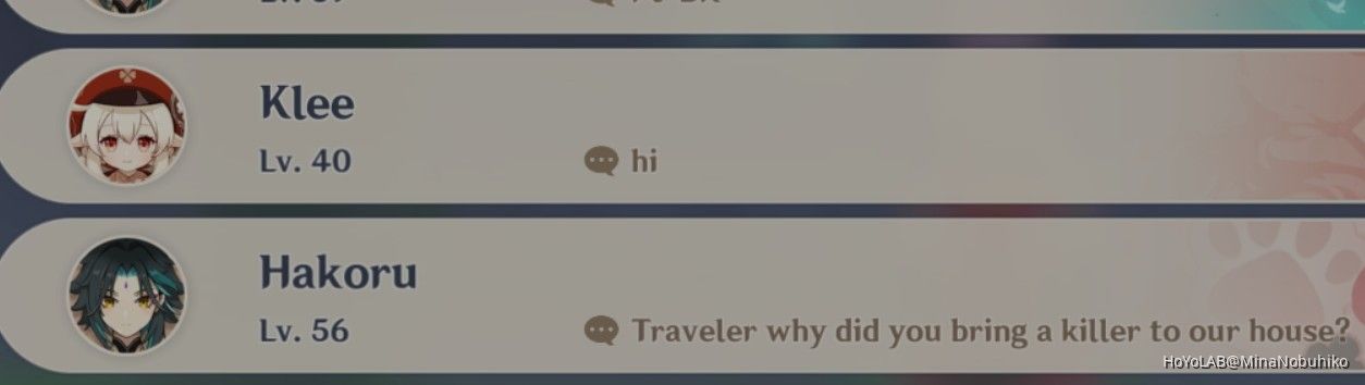 Matching signatures Genshin Impact | HoYoLAB