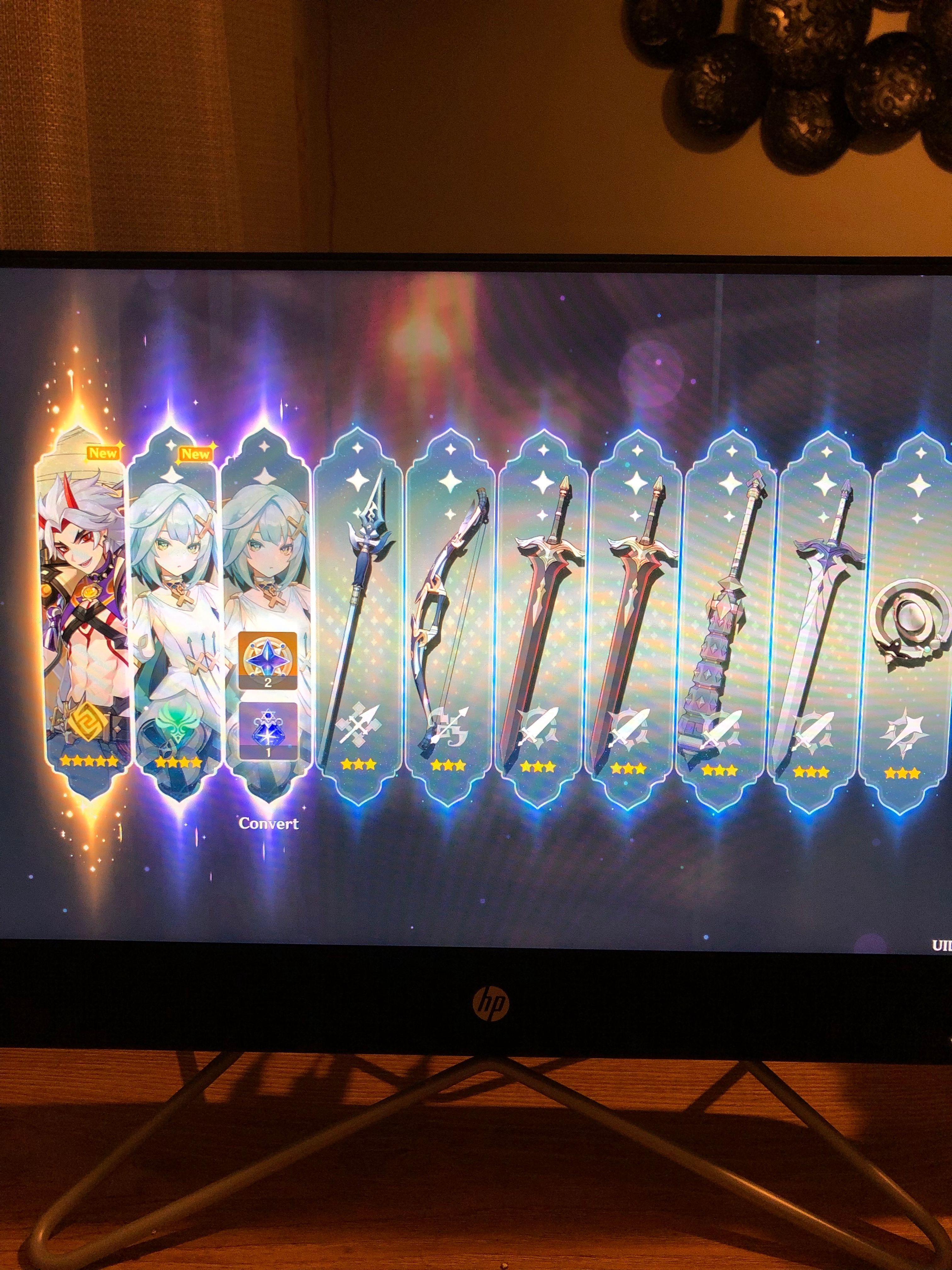 the first pulls of Itto's banner Genshin Impact | HoYoLAB