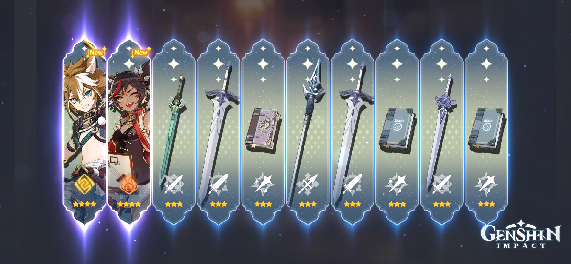 my first ten pull on wanderer's banner Genshin Impact | HoYoLAB