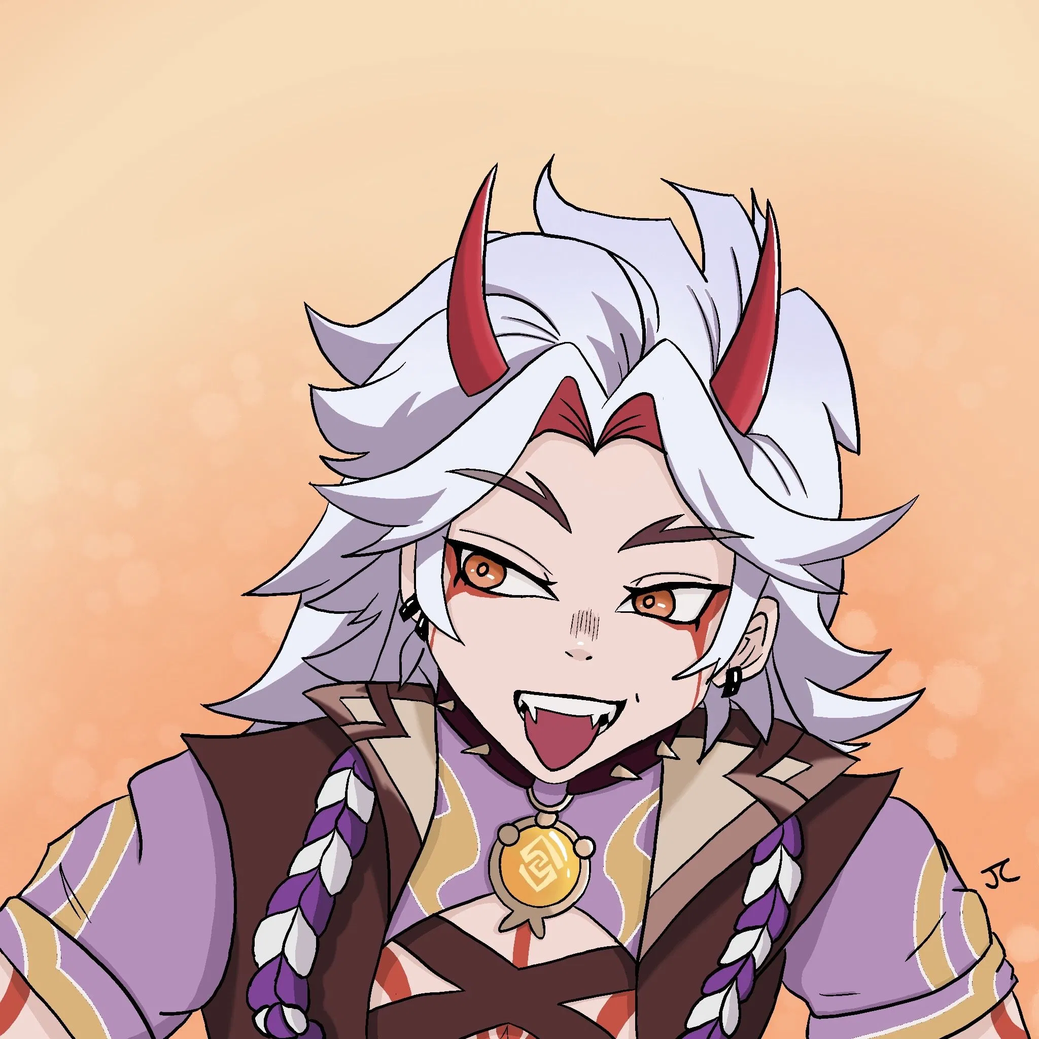 Arataki Itto Fanart Contest Genshin Impact | HoYoLAB