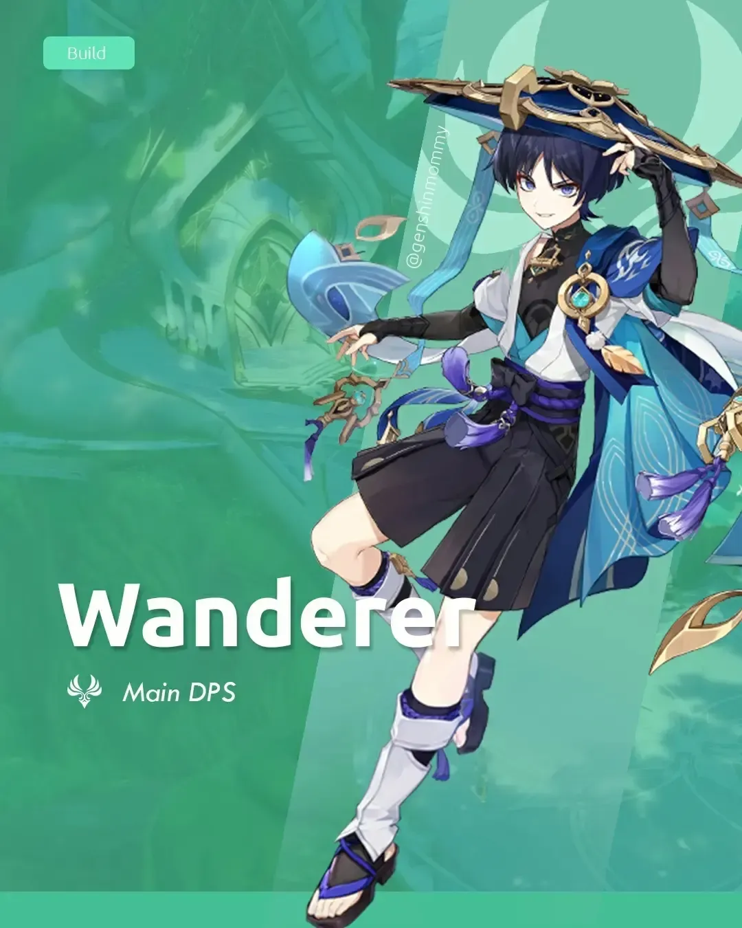 Wanderer Build & Material Genshin Impact | HoYoLAB