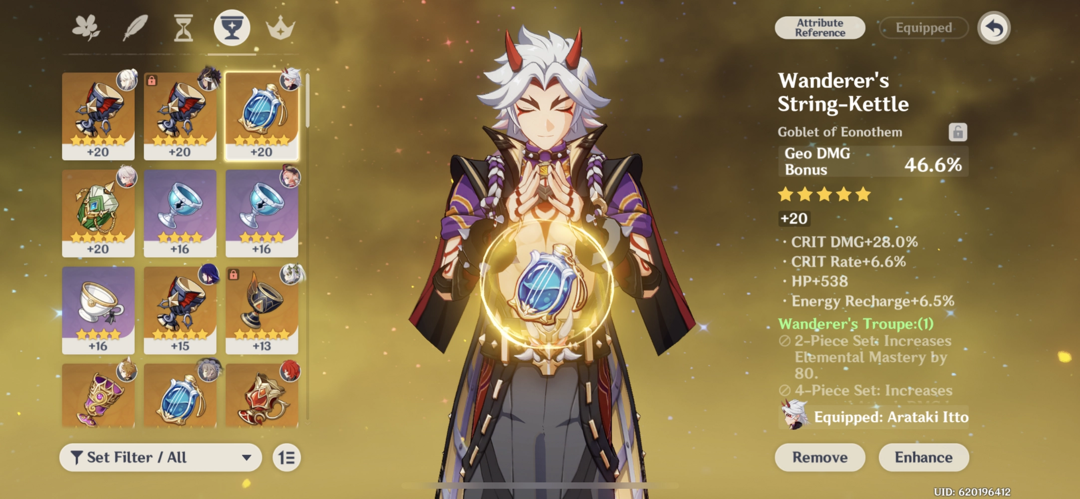 Rate my Arataki Itto build Genshin Impact | HoYoLAB