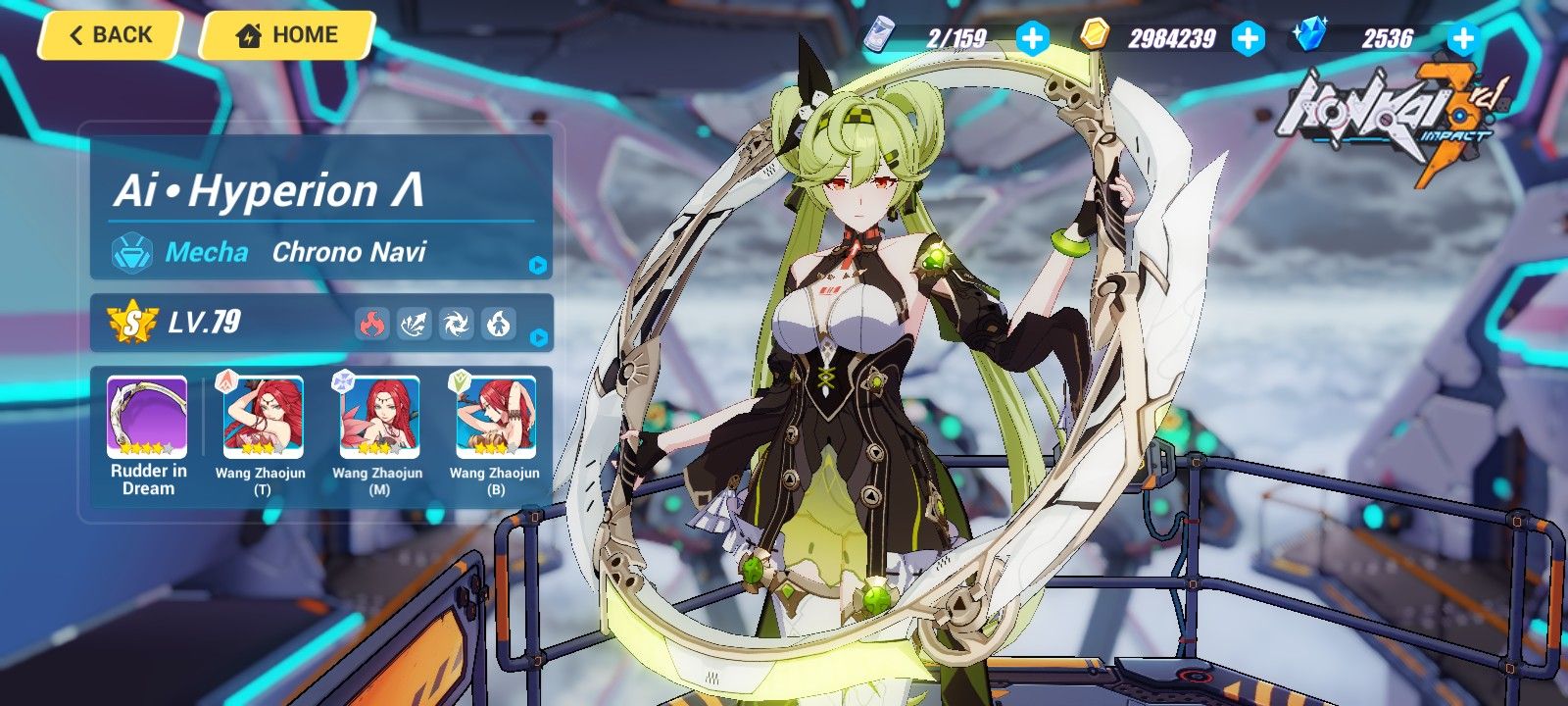 Honkai Impact 3 [Ai Hyperion Ʌ] Chrono Navi Honkai Impact 3rd | HoYoLAB