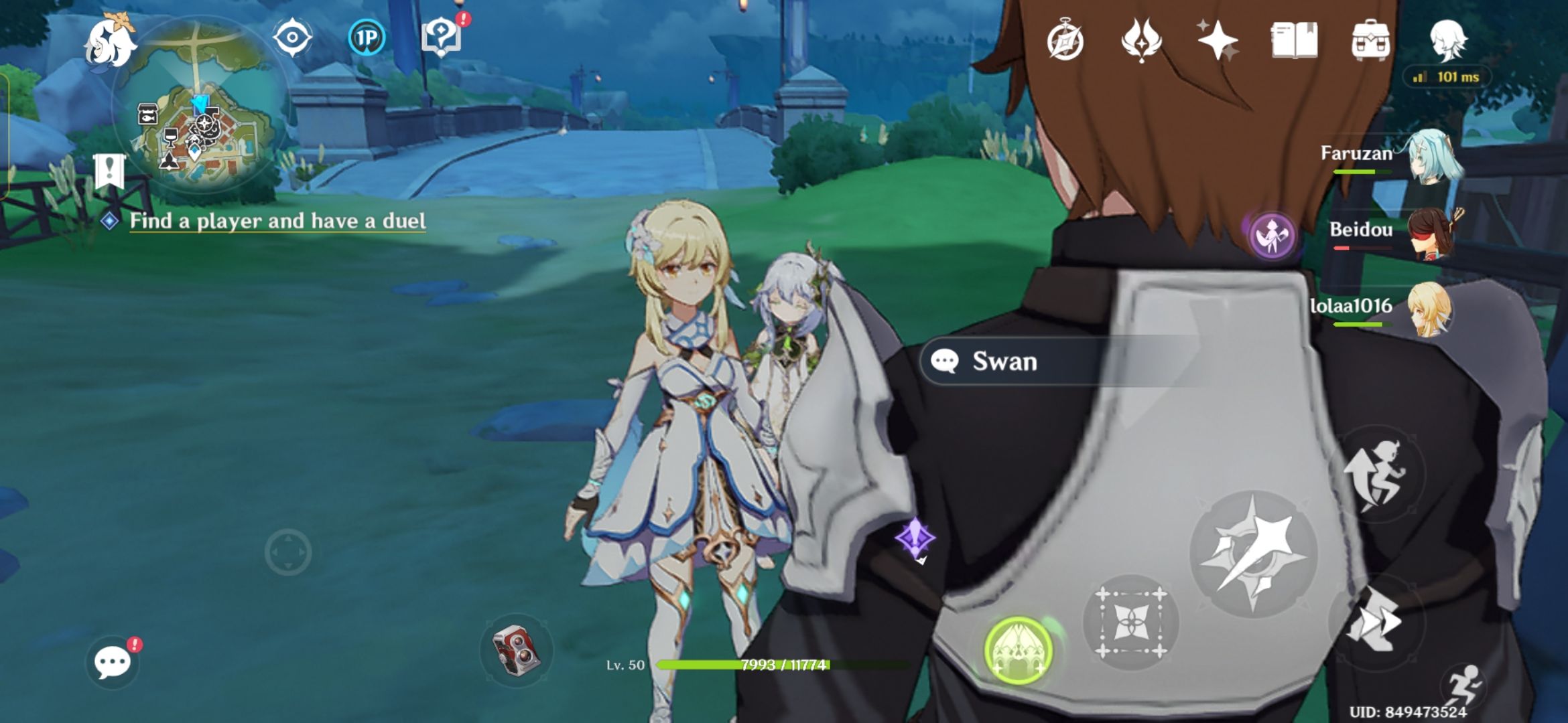 I'm not in multiplayer mode Genshin Impact | HoYoLAB