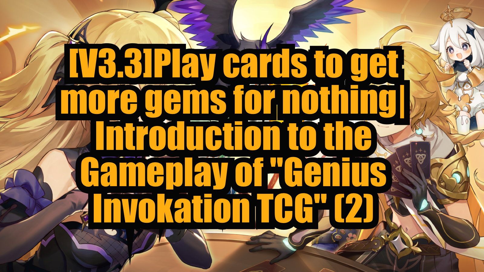 [V3.3]Play cards to get more gems for nothing| Introduction to the Gameplay of "Genius ...