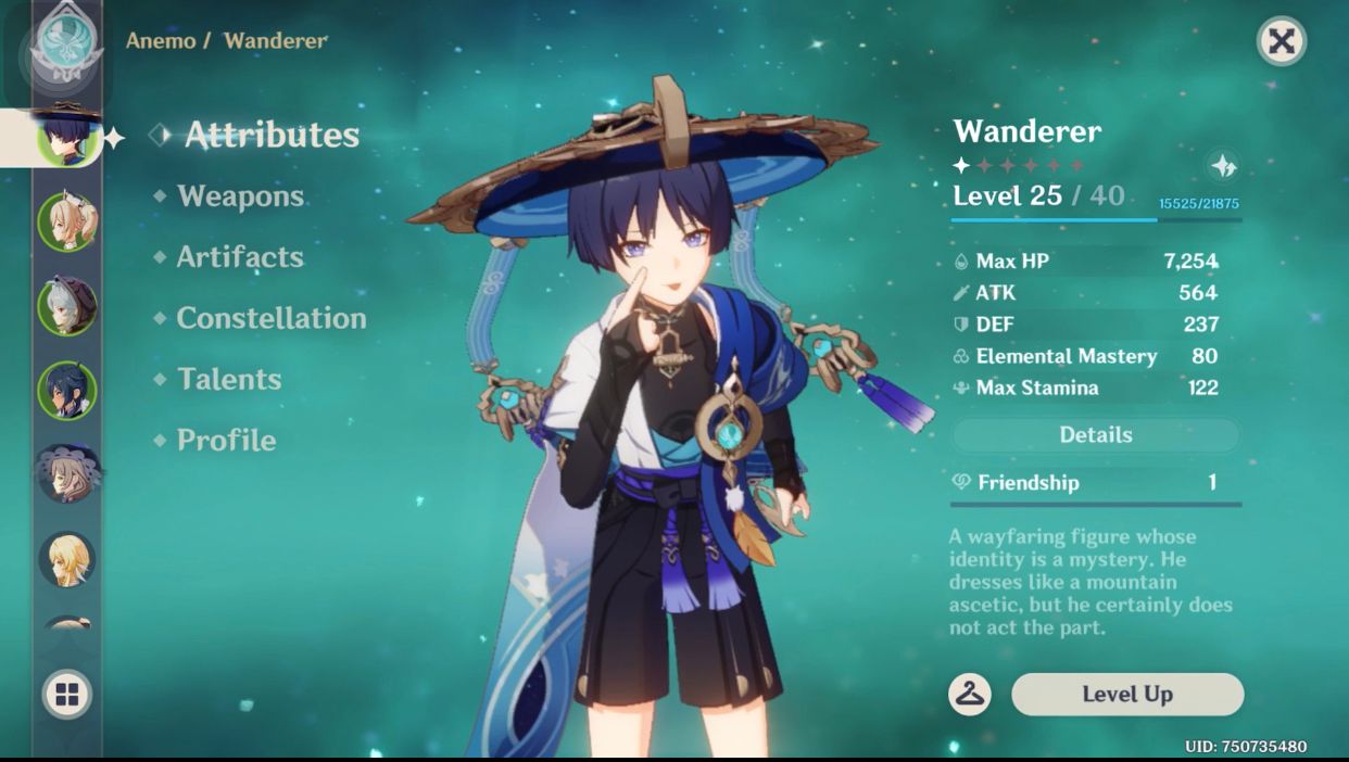 The Wanderer Genshin Impact | HoYoLAB