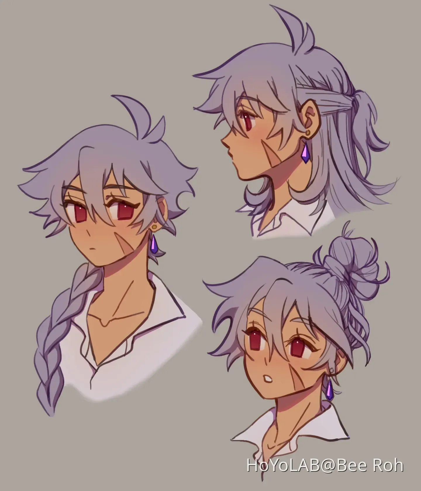 Hairstyles for Razor Genshin Impact | HoYoLAB