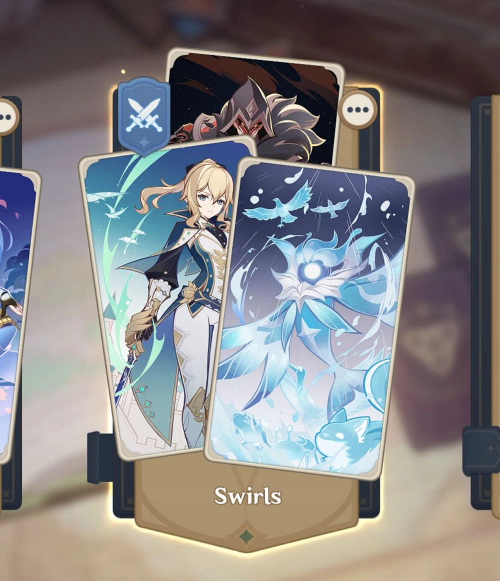 Jean Card Deck - Genius Invocation TCG [Version 3.3] Genshin Impact ...