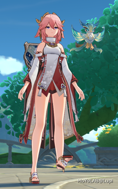 What happen to yae Feet Genshin Impact | HoYoLAB