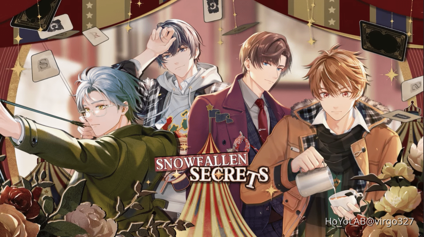 SnowFallen Secrets Luke/Vyn SSR (SMASH or PASS # 7) + Marius/Artem SR ...