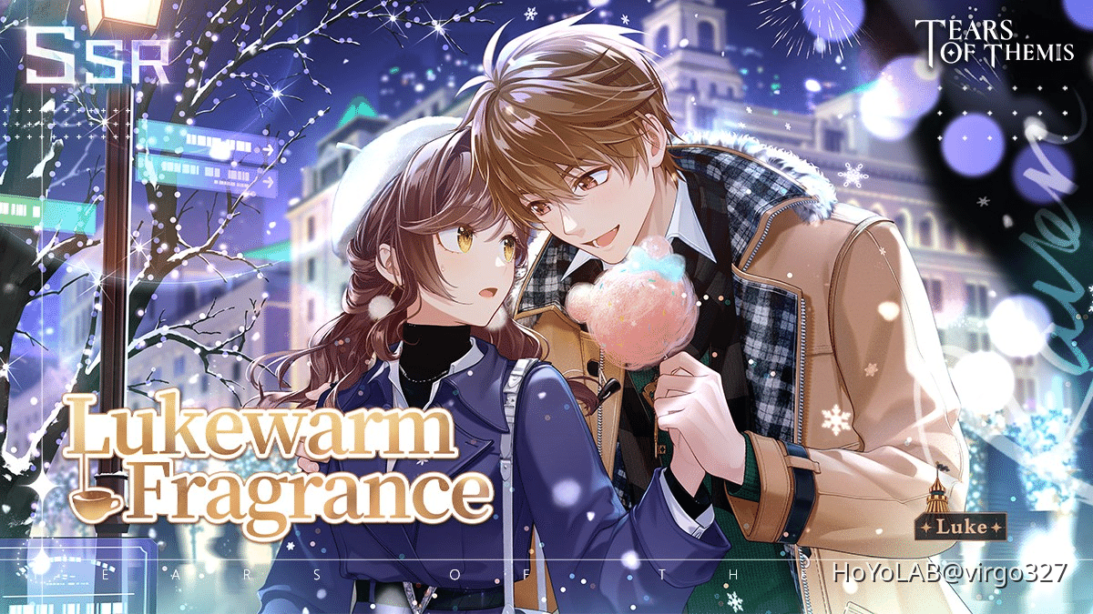 SnowFallen Secrets Luke/Vyn SSR (SMASH or PASS # 7) + Marius/Artem SR ...