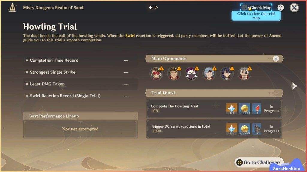 [Version 3.3] Misty Dungeon: Realm of Sand Event Guide | 420 Primogems ...