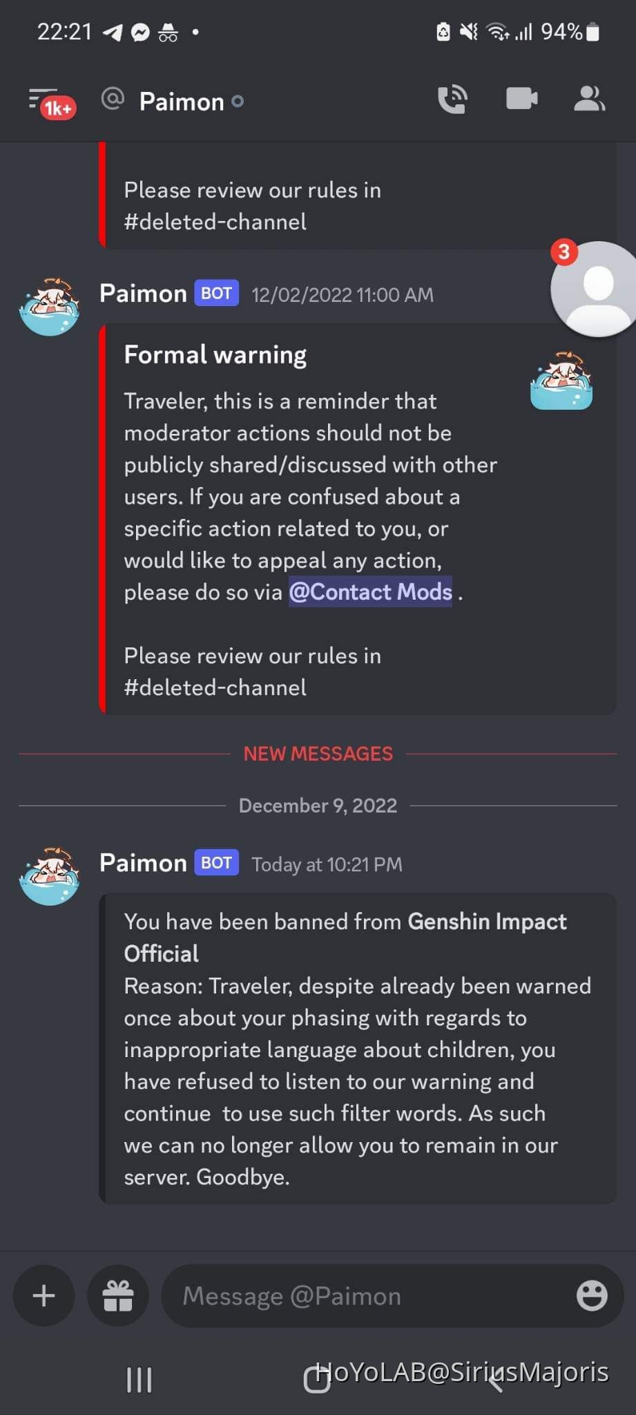 Genshin official server ban appeal Genshin Impact | HoYoLAB