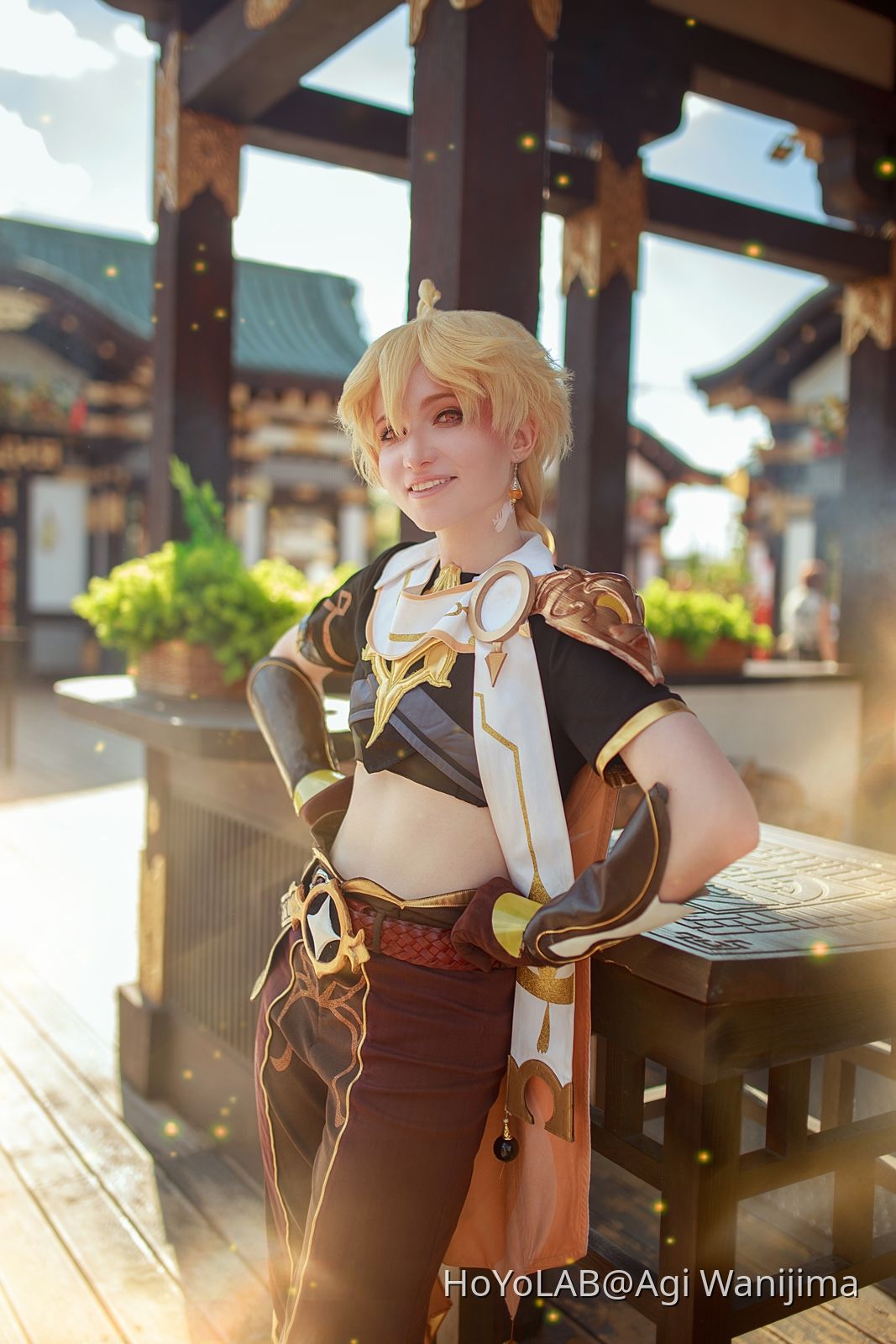 Aether cosplay | HoYoLAB