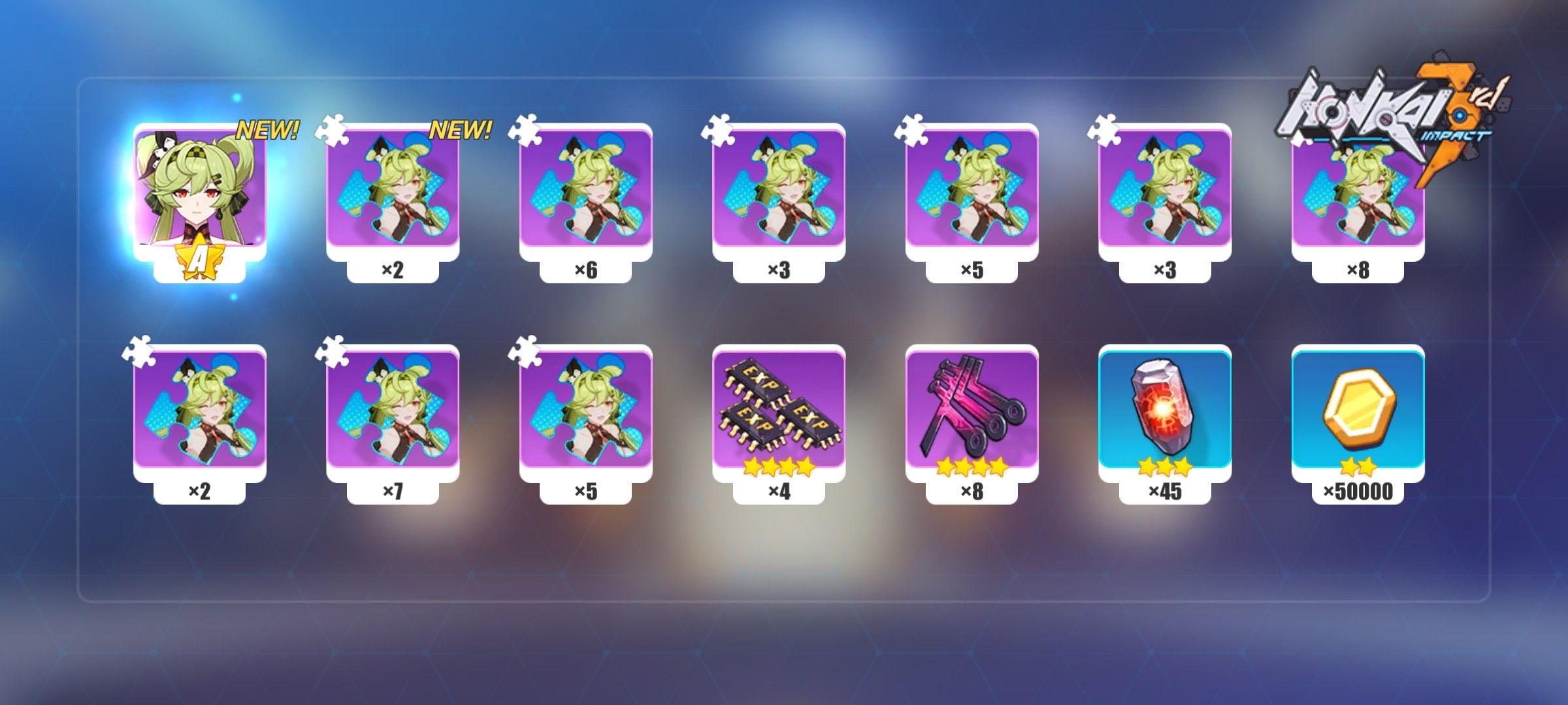 First 10 pull on the new SP banner Honkai Impact 3rd | HoYoLAB