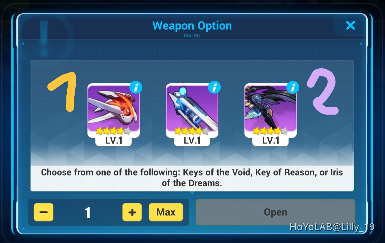 ADVICE NEEDED {Resolved} "Keys of the Void" or "Iris of the Dreams ...