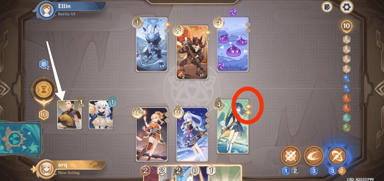 Genshin Invocation TCG Tavern Guest Challenge Tips | Yoimiya Deck beat ...