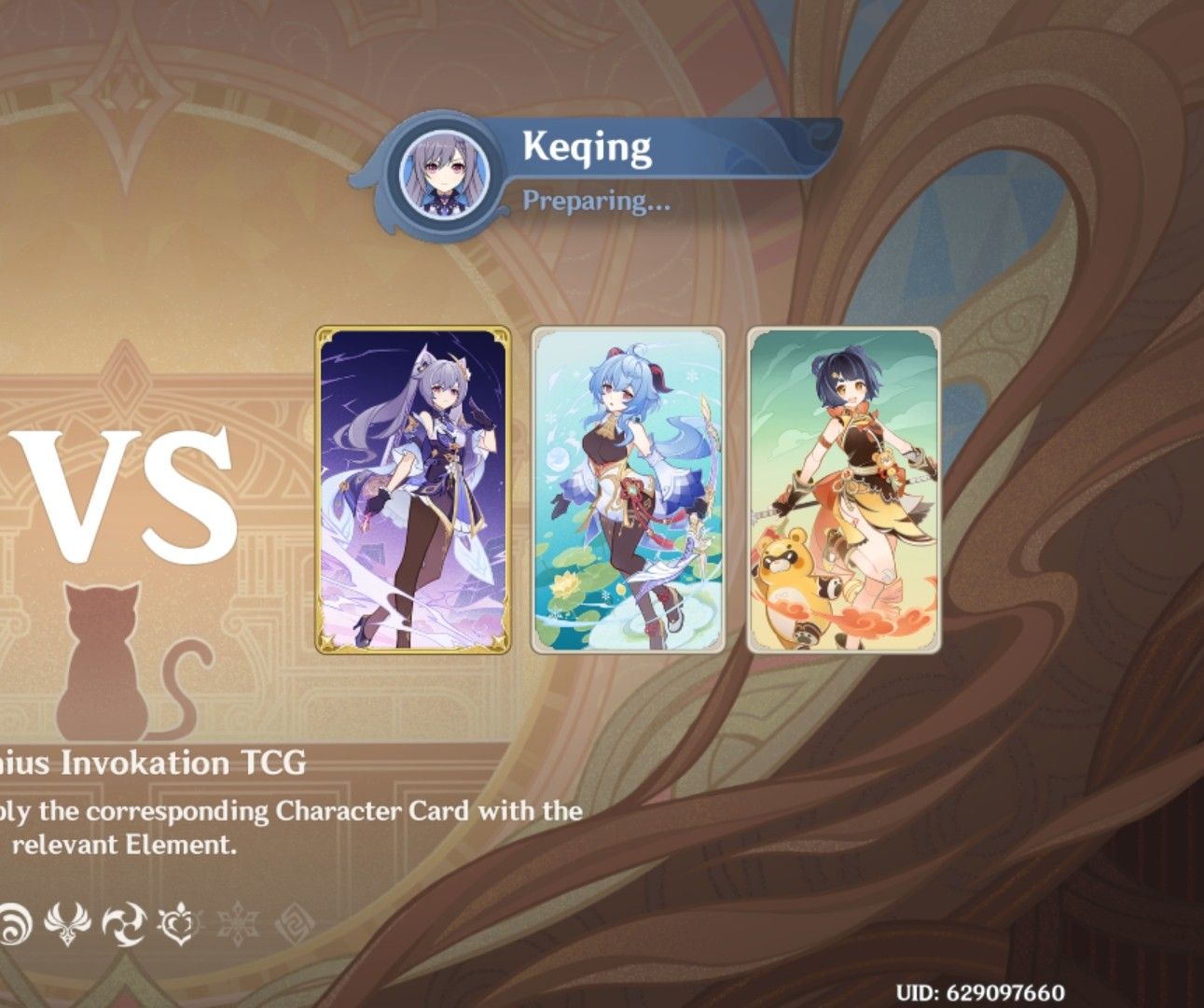 GI TCG VS Keqing Tip Genshin Impact | HoYoLAB