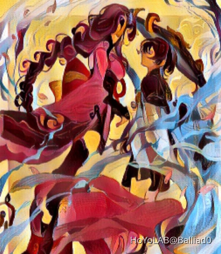 I put some fan art of scara and raiden into a AI Genshin Impact | HoYoLAB