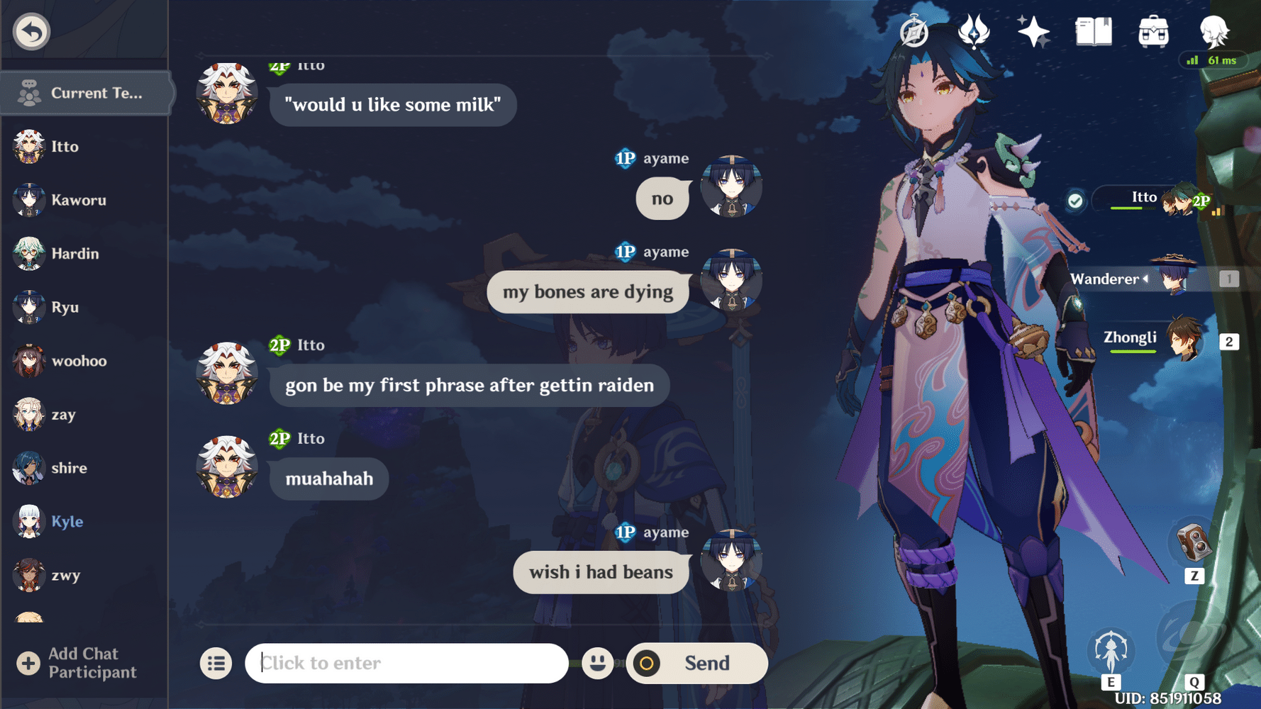 Scaramouche/Kunikuzushi/Balladeer/Shouki No Kami/Wanderer/Archaic Lord of Wisdom. Genshin Impact ...