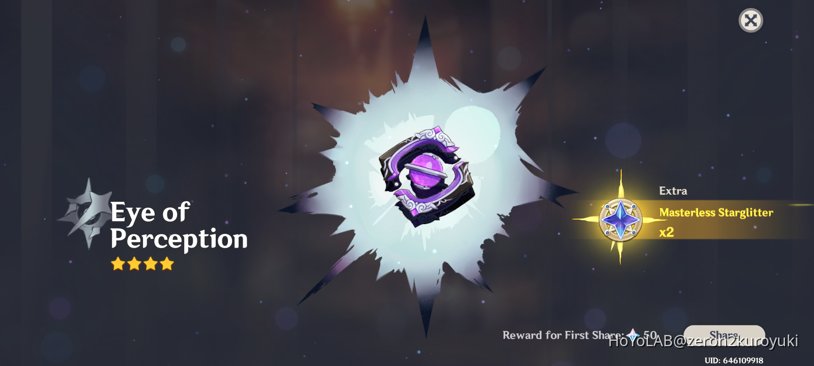 Eye of perception r2 Genshin Impact | HoYoLAB