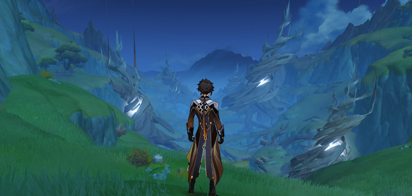 What do you think these trees are? Genshin Impact | HoYoLAB