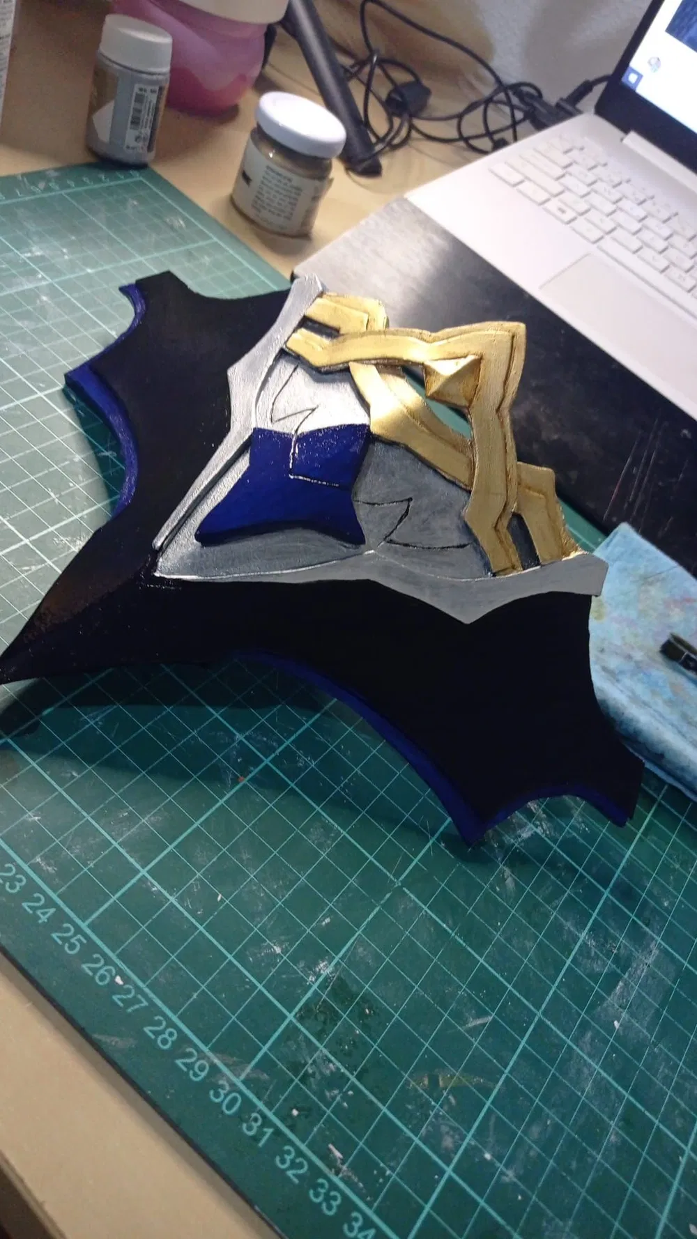 Tutorial Máscara Dottore Cosplay || Dottore Mask Tutorial Cosplay ...