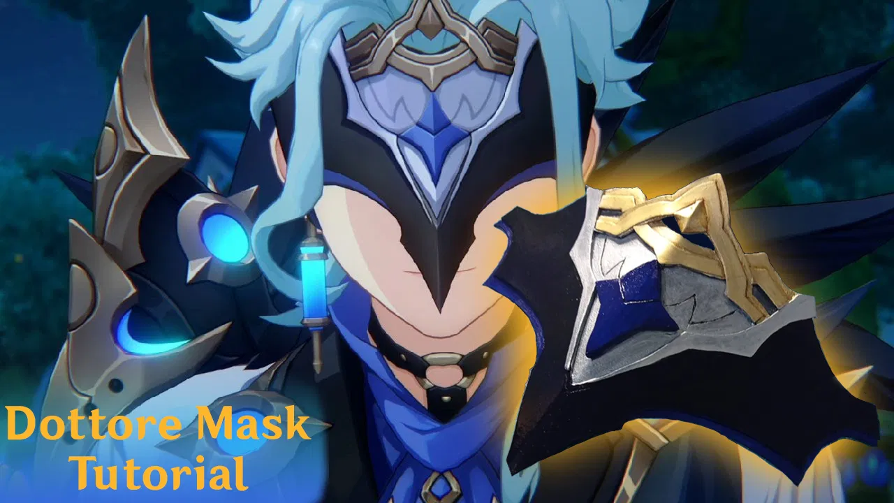 Tutorial Máscara Dottore || Dottore Mask Tutorial Genshin Impact | HoYoLAB