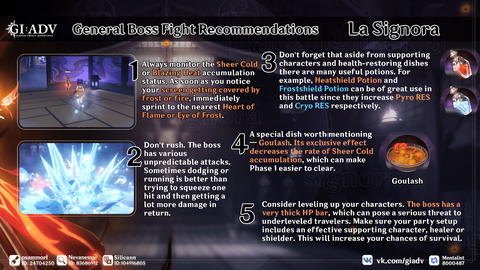 🦋 Beginner Guide Series – La Signora Boss Fight Genshin Impact | HoYoLAB