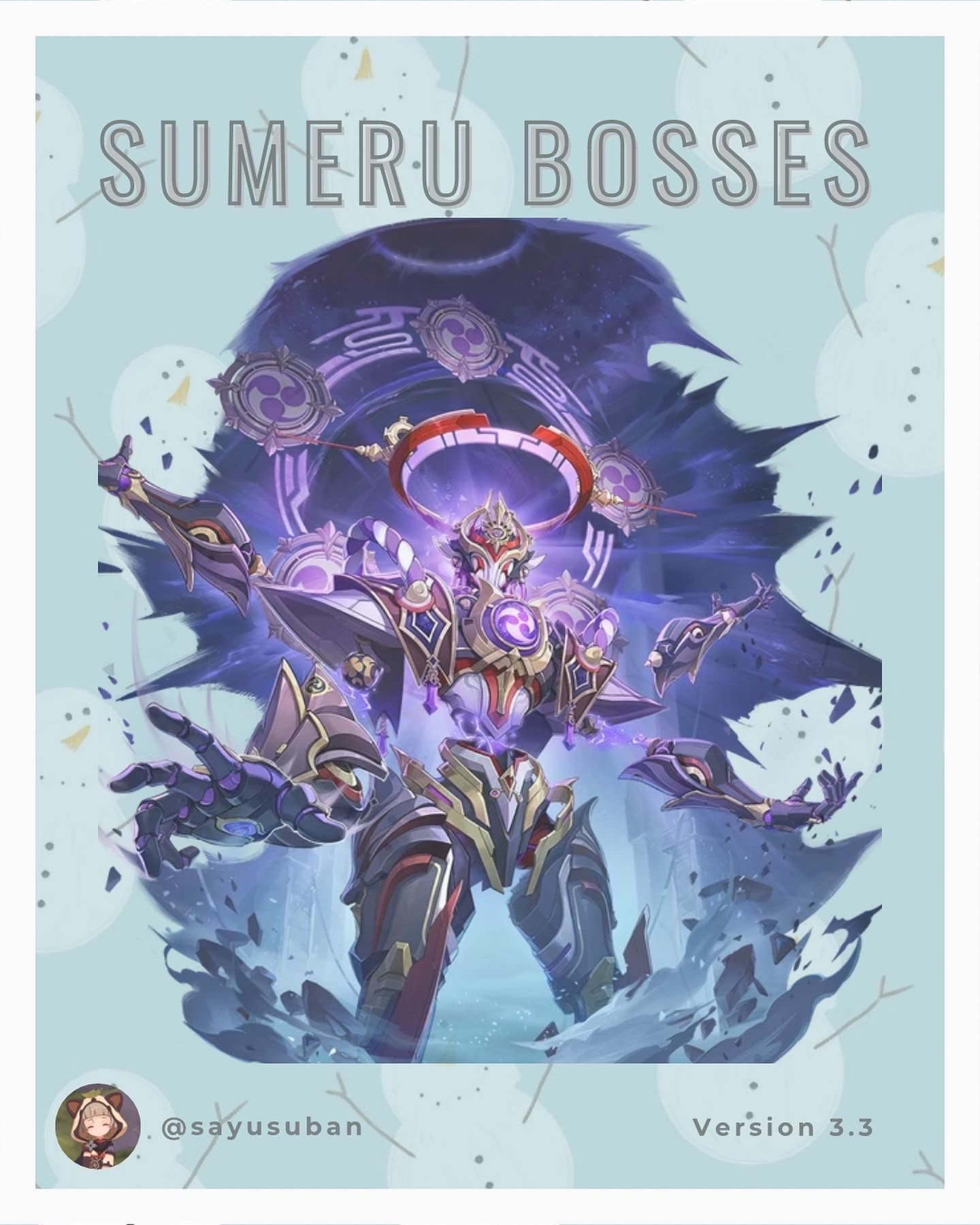 {3.3} Sumeru boss guide Genshin Impact | HoYoLAB