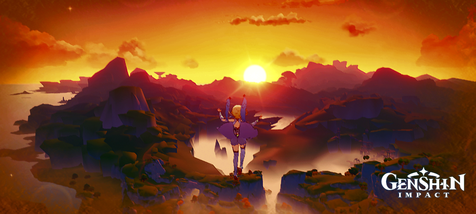 Fotoshooting with lumin Genshin Impact | HoYoLAB