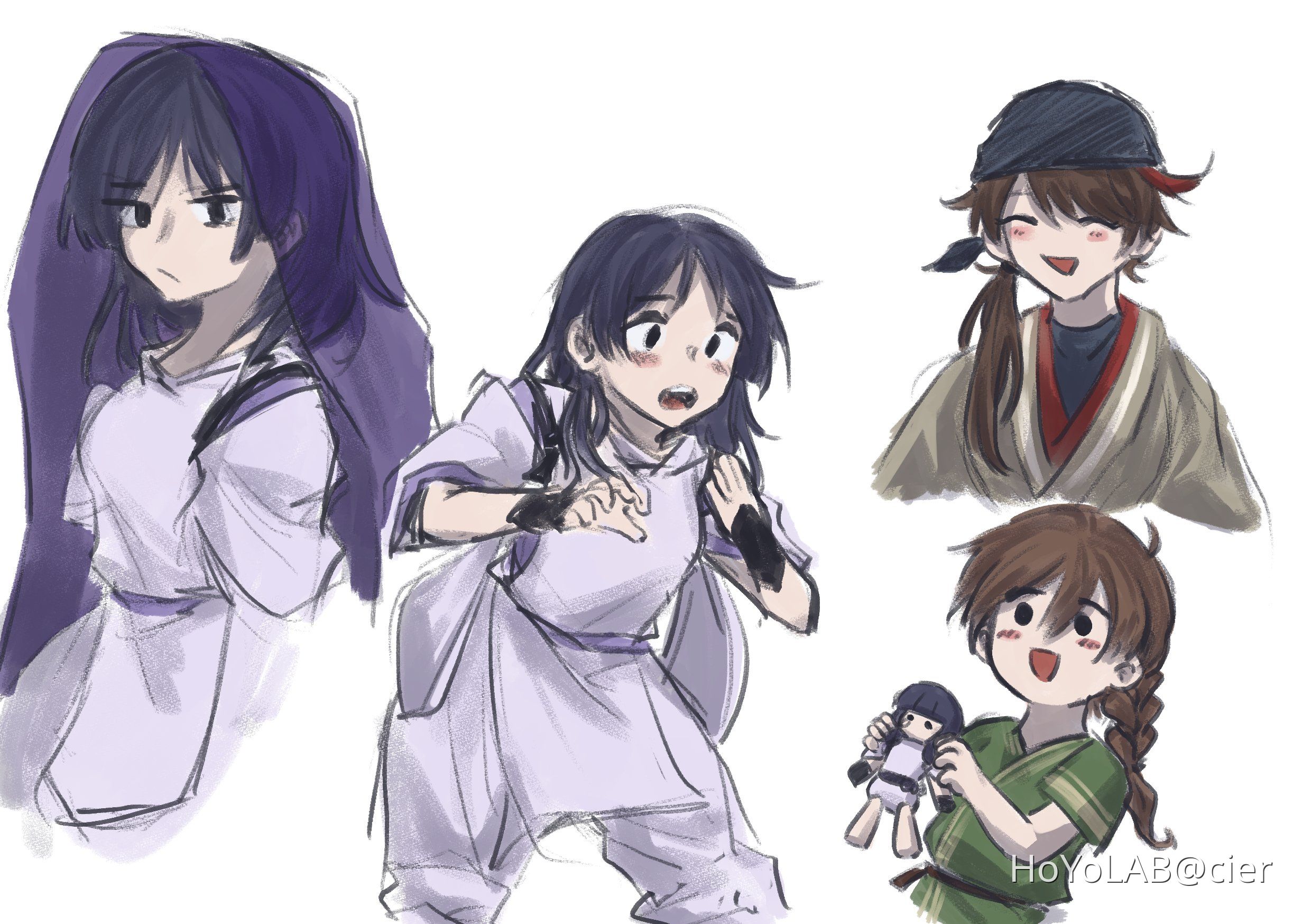 fem!scara, niwa, and the child Genshin Impact | HoYoLAB