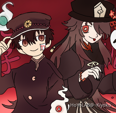 TBHKxGI (Hanako and Hu Tao) FINISHED!!!!!!! Genshin Impact | HoYoLAB