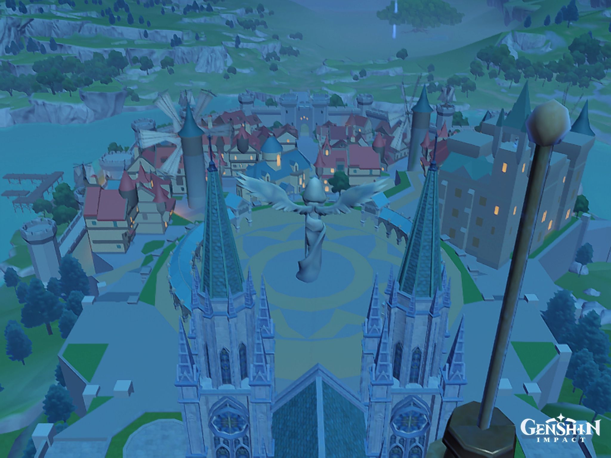 Mondstat from a top Genshin Impact | HoYoLAB