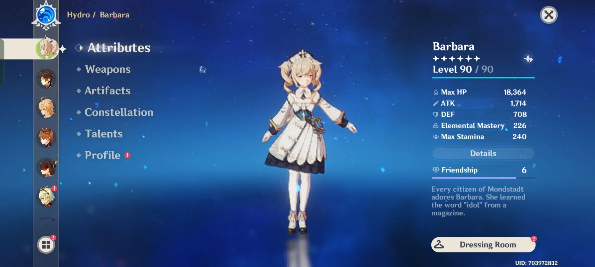 Barbara as a dps Genshin Impact | HoYoLAB