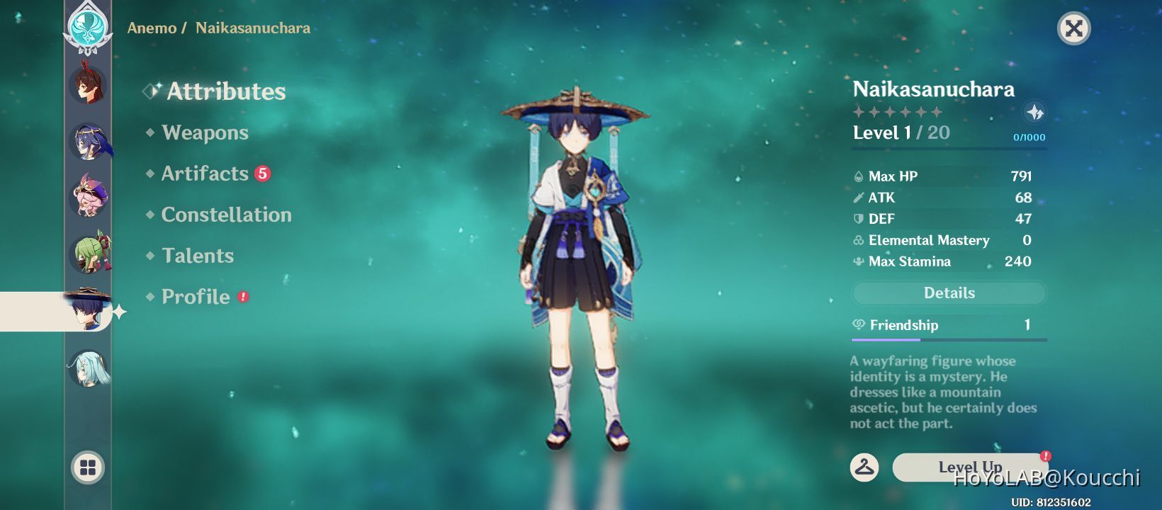 Wanderer's name idea Genshin Impact | HoYoLAB