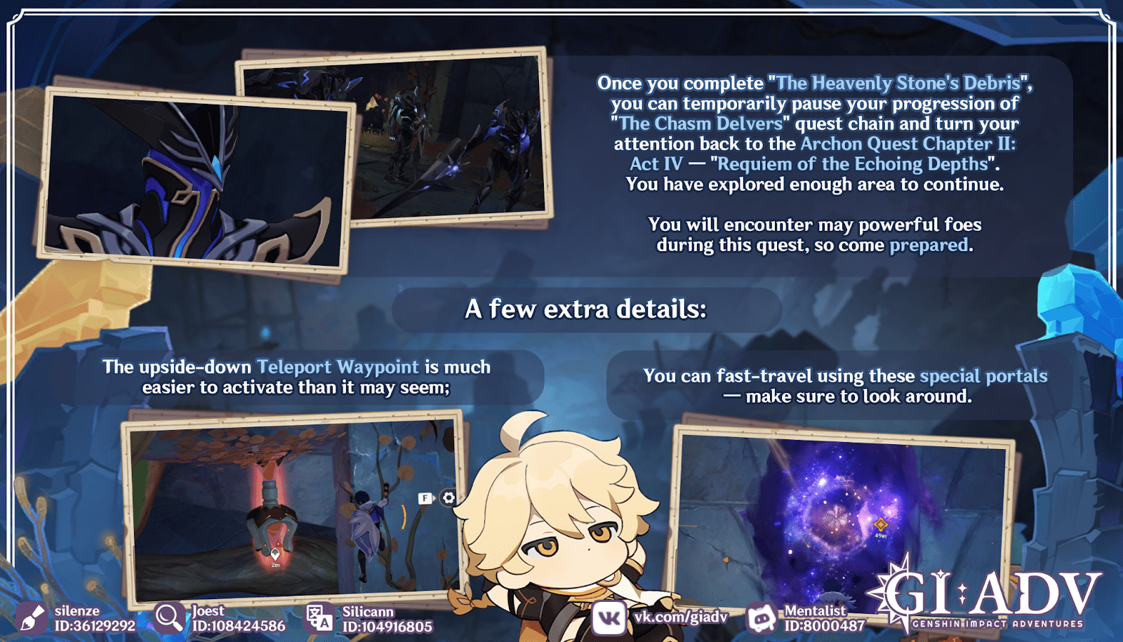 Beginner Guide Series – The Chasm Archon Quest Genshin Impact | HoYoLAB