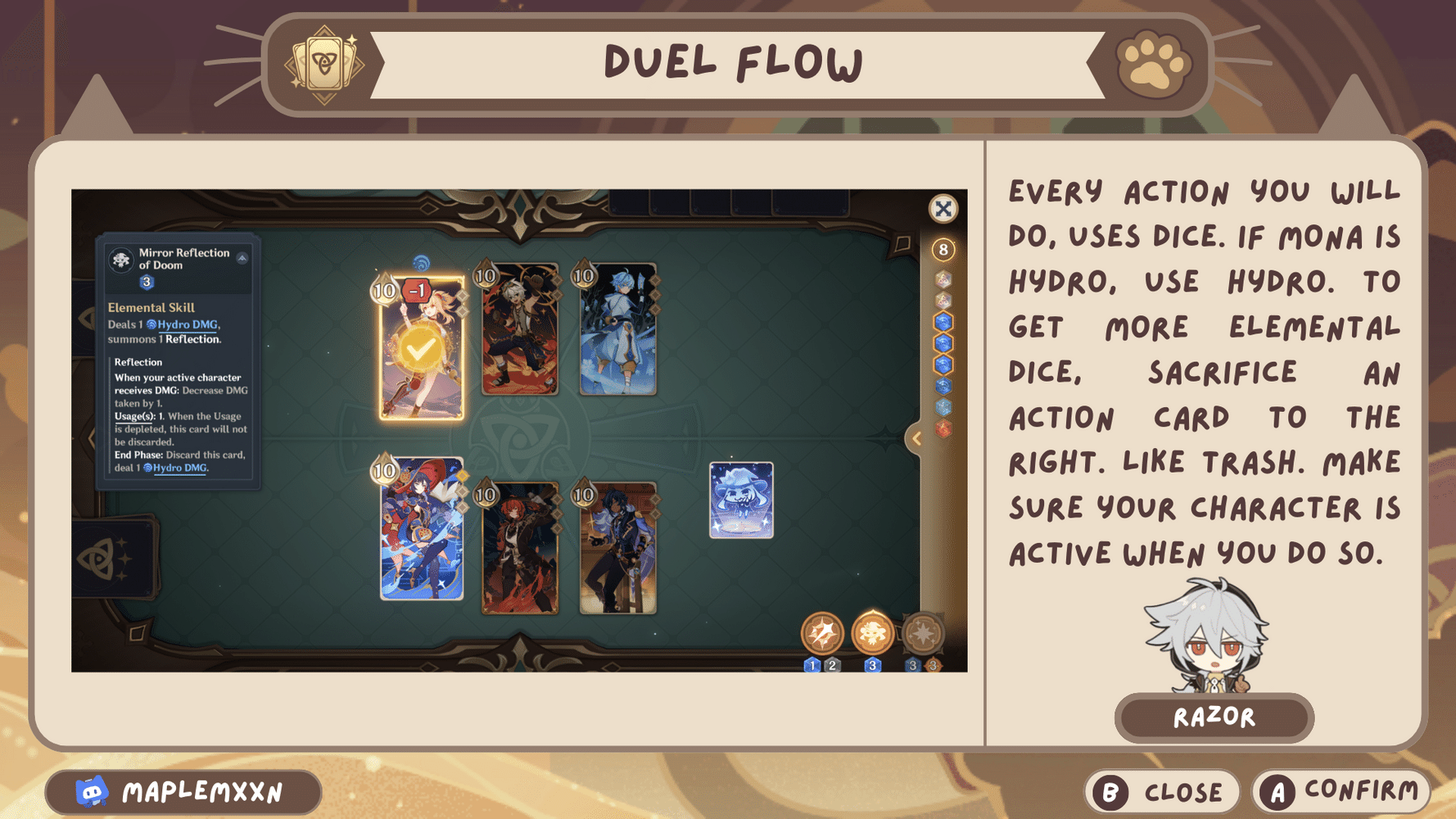 A Beginner's Not-So Helpful Guide: Genius Invokation TCG - Overview and ...