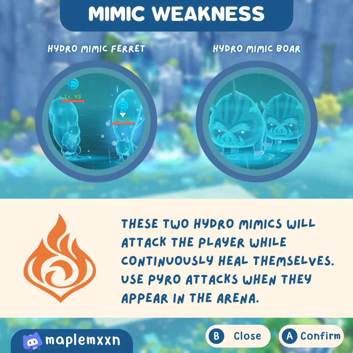 A Newbie's Not-So Helpful Guide: Oceanid and their Hydro Mimics Genshin ...