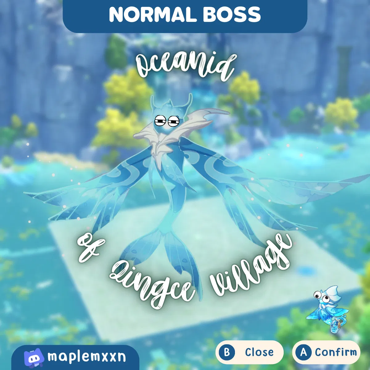 A Newbie's Not-So Helpful Guide: Oceanid and their Hydro Mimics Genshin ...