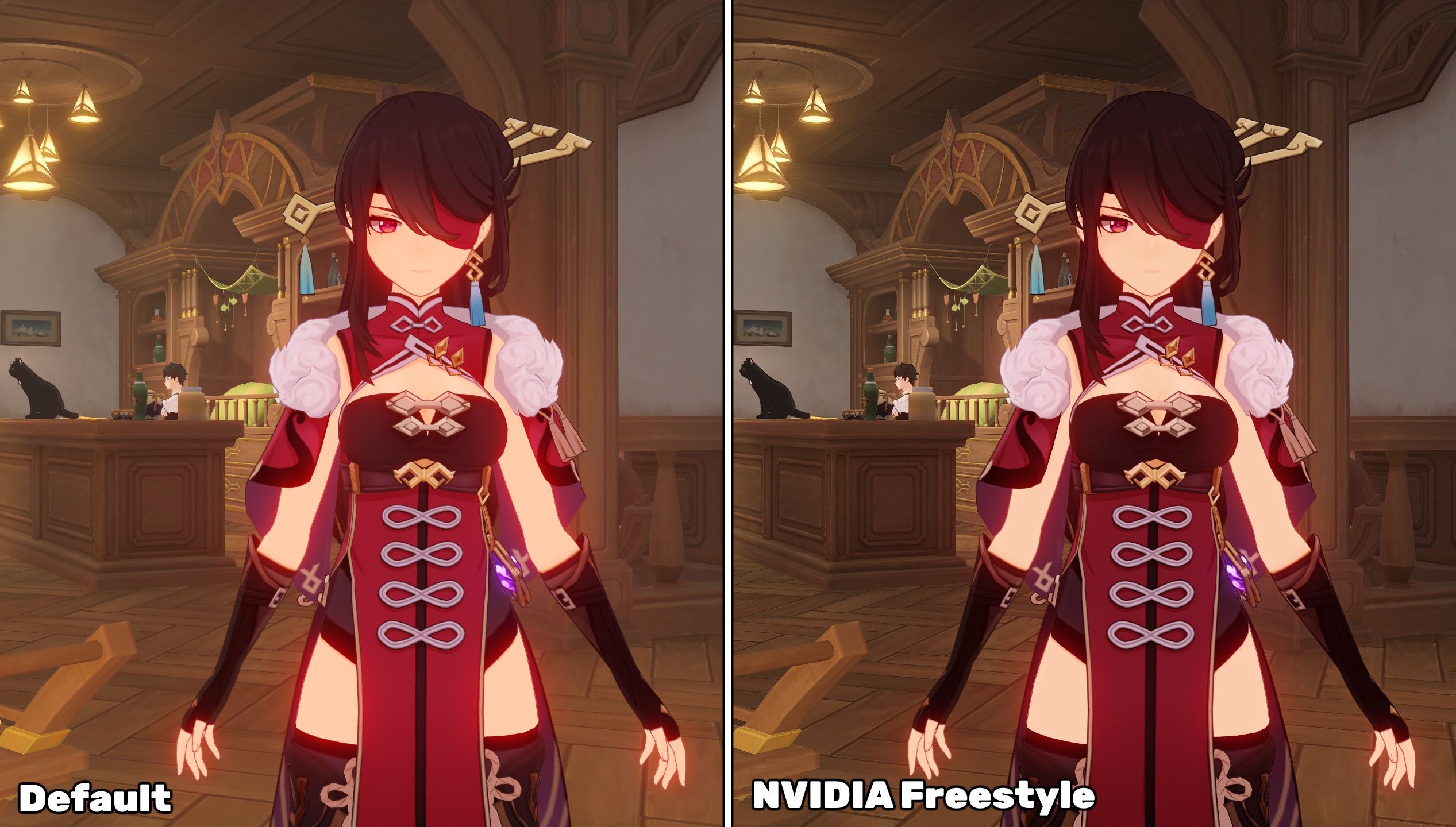 Reducing character glow with GeForce Experience. Genshin Impact | HoYoLAB