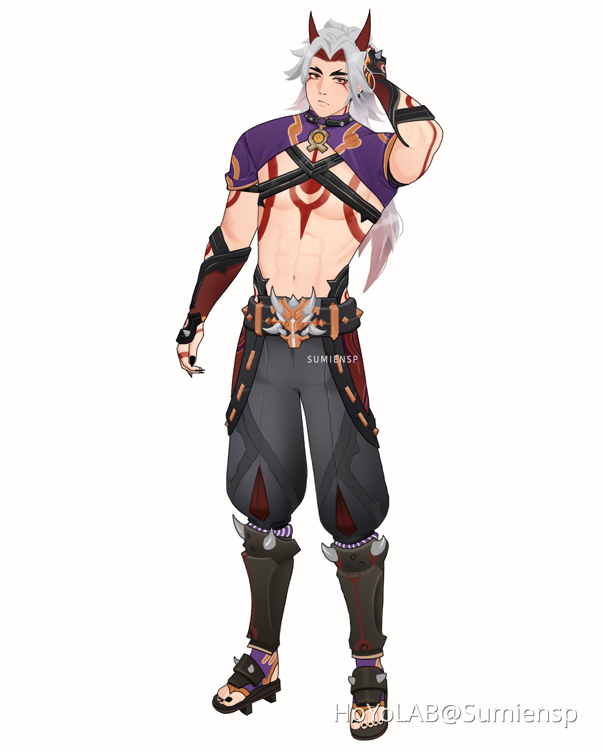 Arataki itto👹 Genshin Impact | HoYoLAB